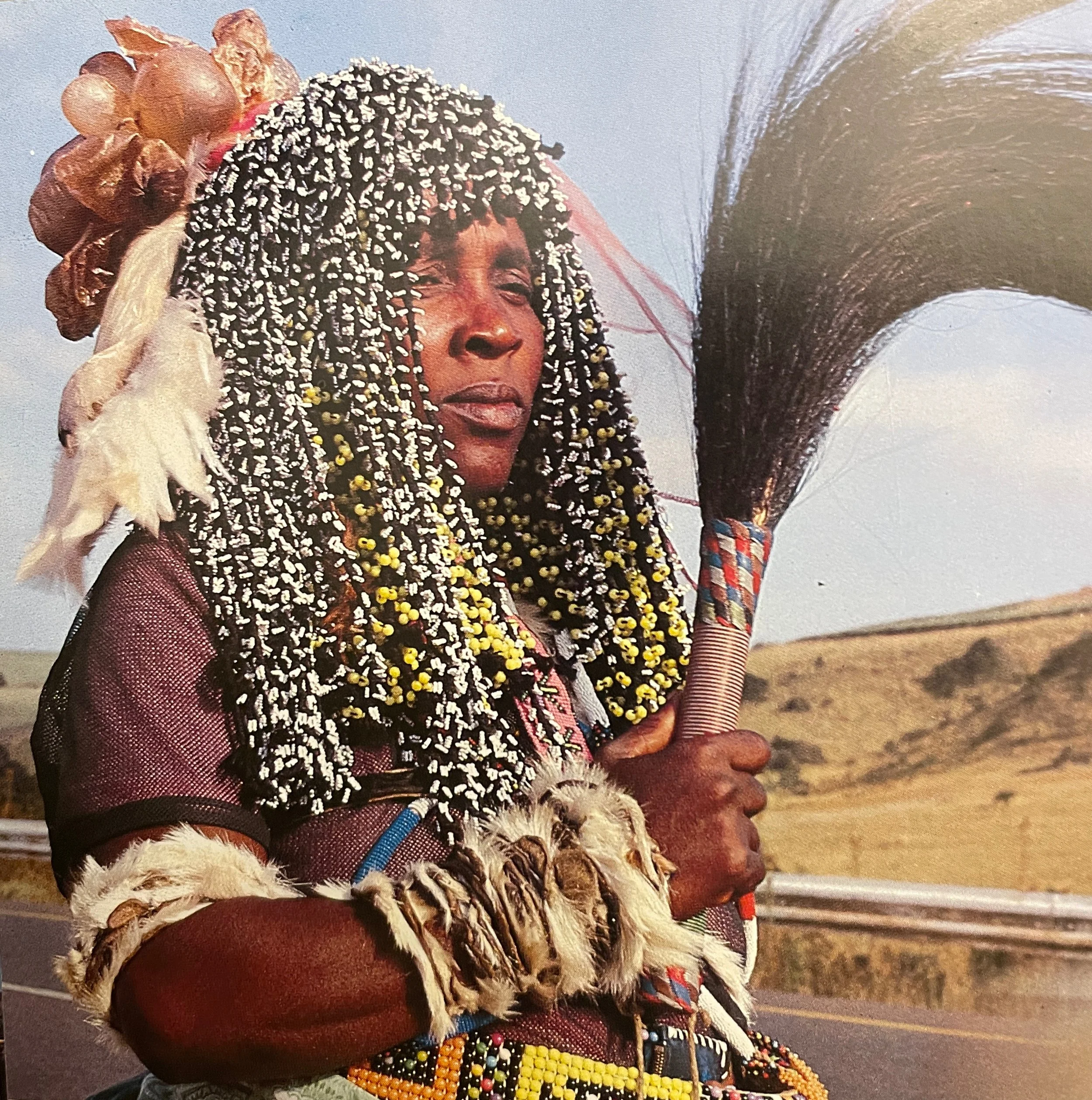 Zulu Beaded Sangoma Headdresses & Wigs — Valerie Hector Designs