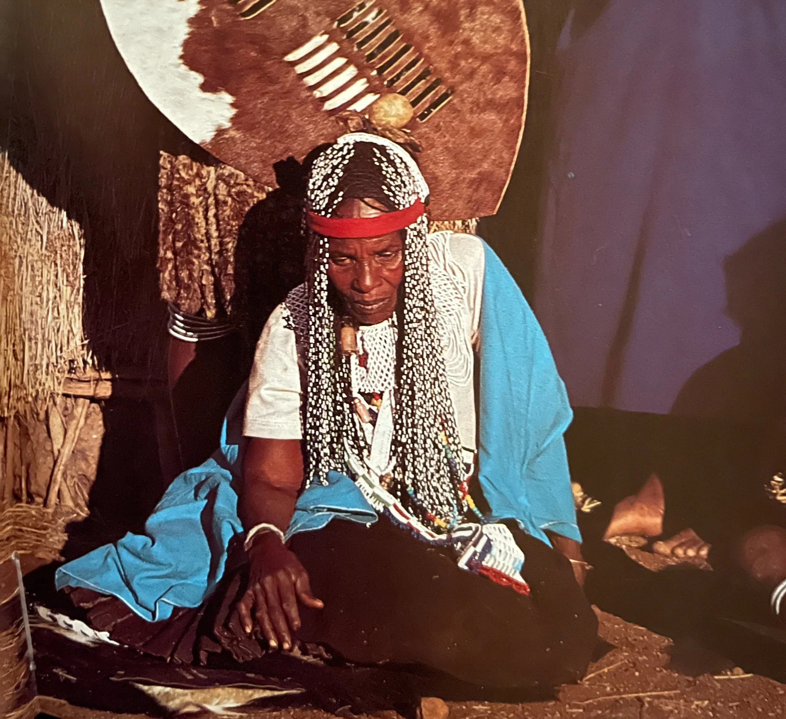 Zulu Beaded Sangoma Headdresses & Wigs — Valerie Hector Designs