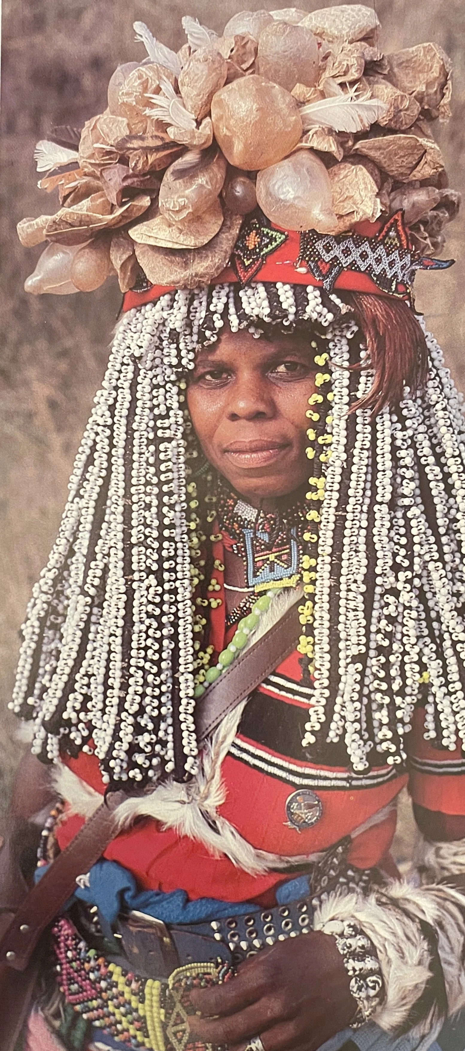 Zulu Beaded Sangoma Headdresses & Wigs — Valerie Hector Designs