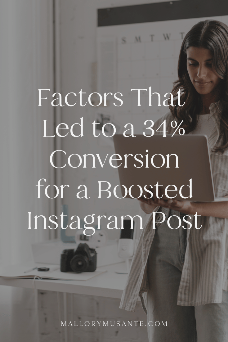 Key Strategies for a Successful Boosted Instagram Post