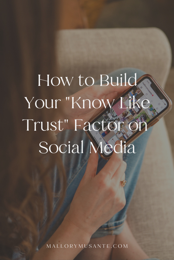 How to Build Your "Know Like Trust" Factor on Social Media
