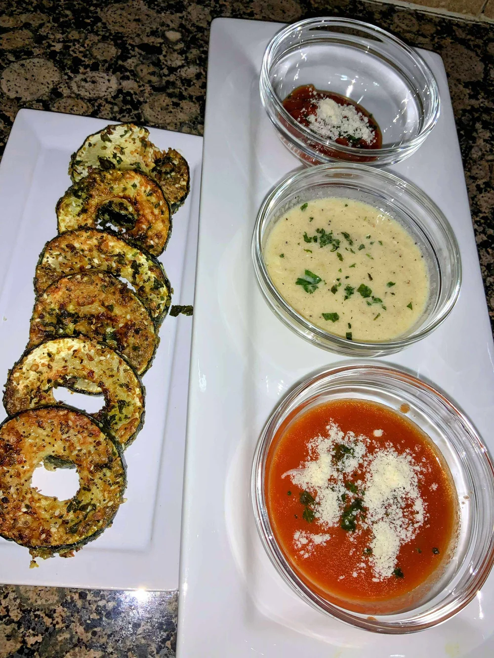 EASY PARMESAN ZUCCHINI RINGS By Maggie the Substitute Teacher — FoodTokTV