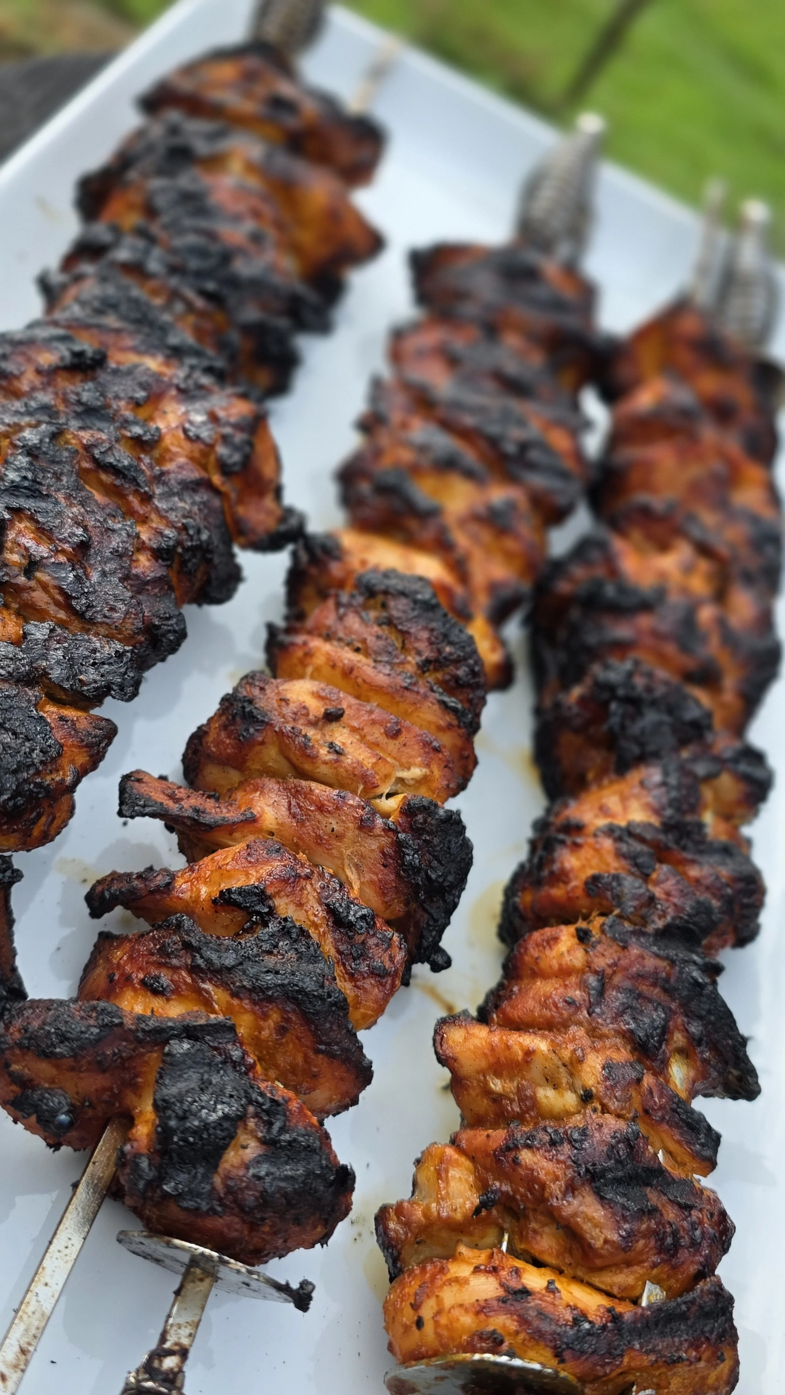 Harissa-Marinated Chicken Skewers — FoodTokTV