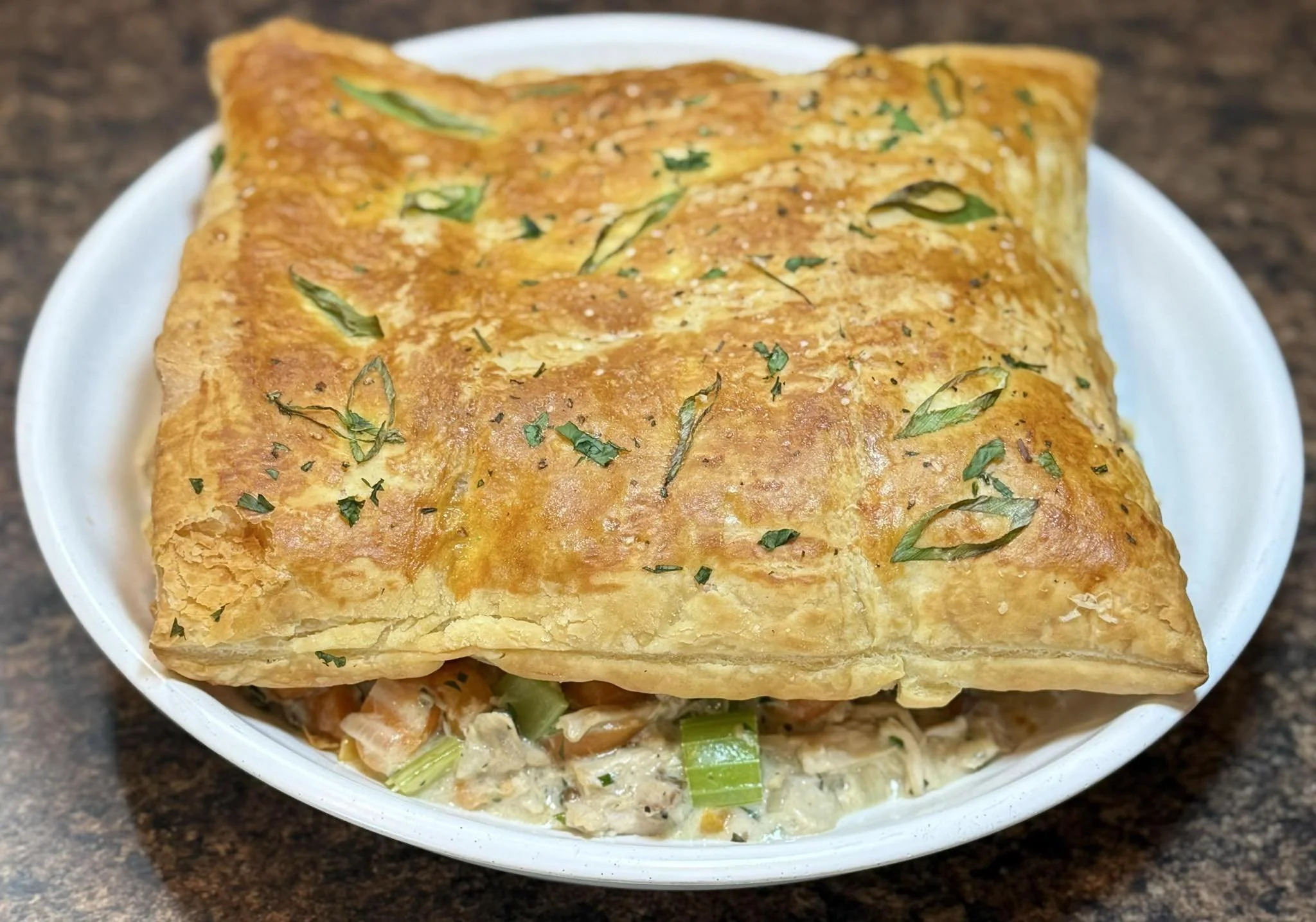 Country Club Chicken Pot Pie by benjamins.kitchen — FoodTokTV