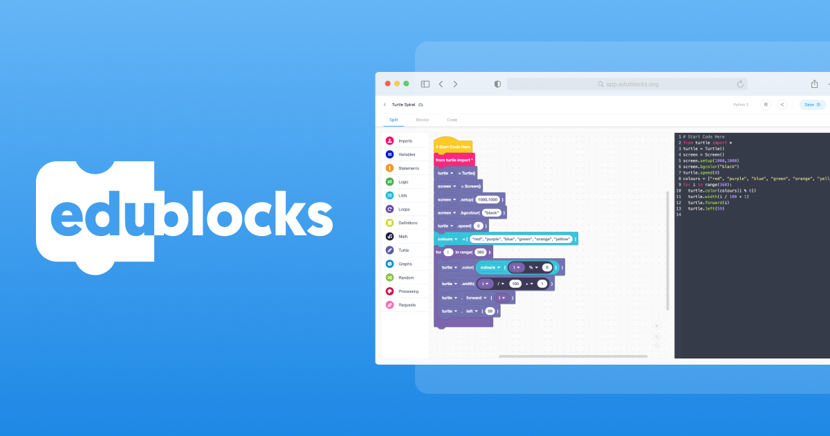 Edu Blocks — #ChooseComputingScience