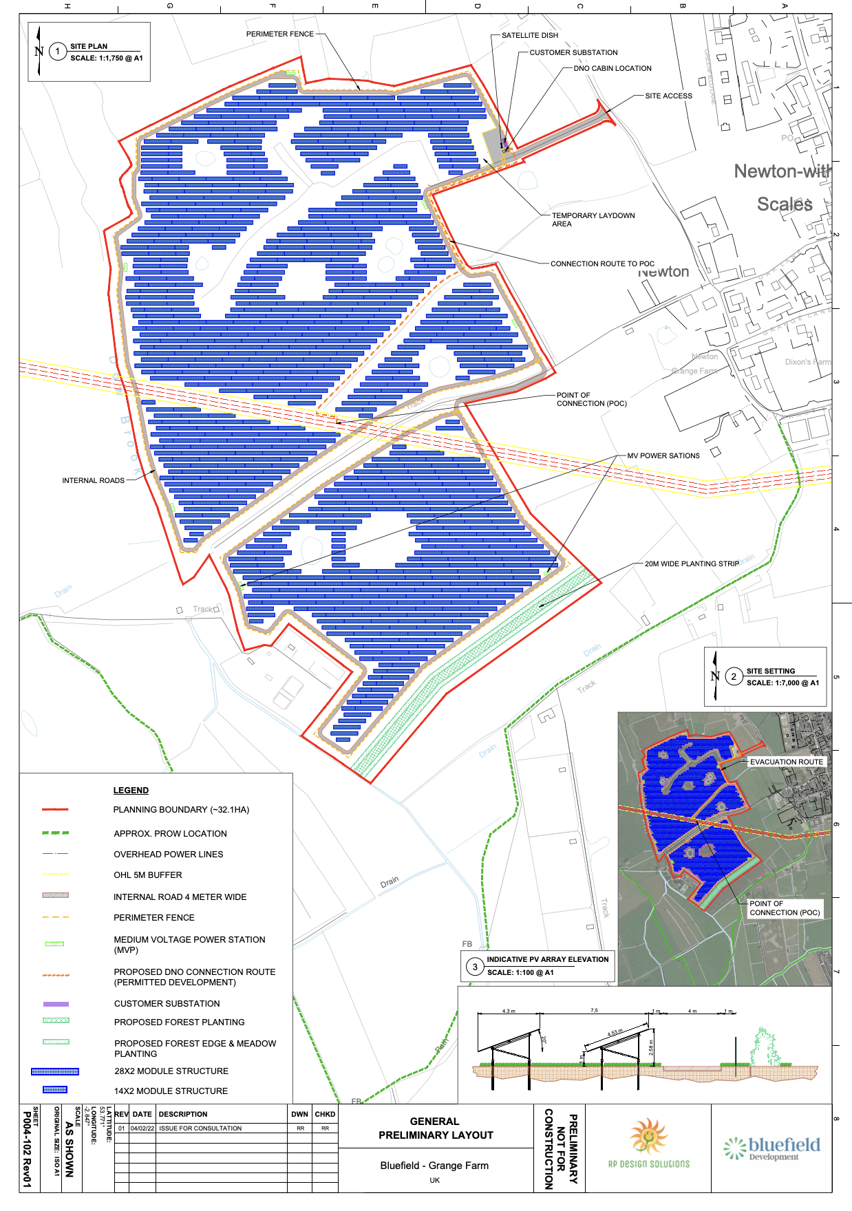 Bluefield Renewable Developments - Grange Farm Solar Farm