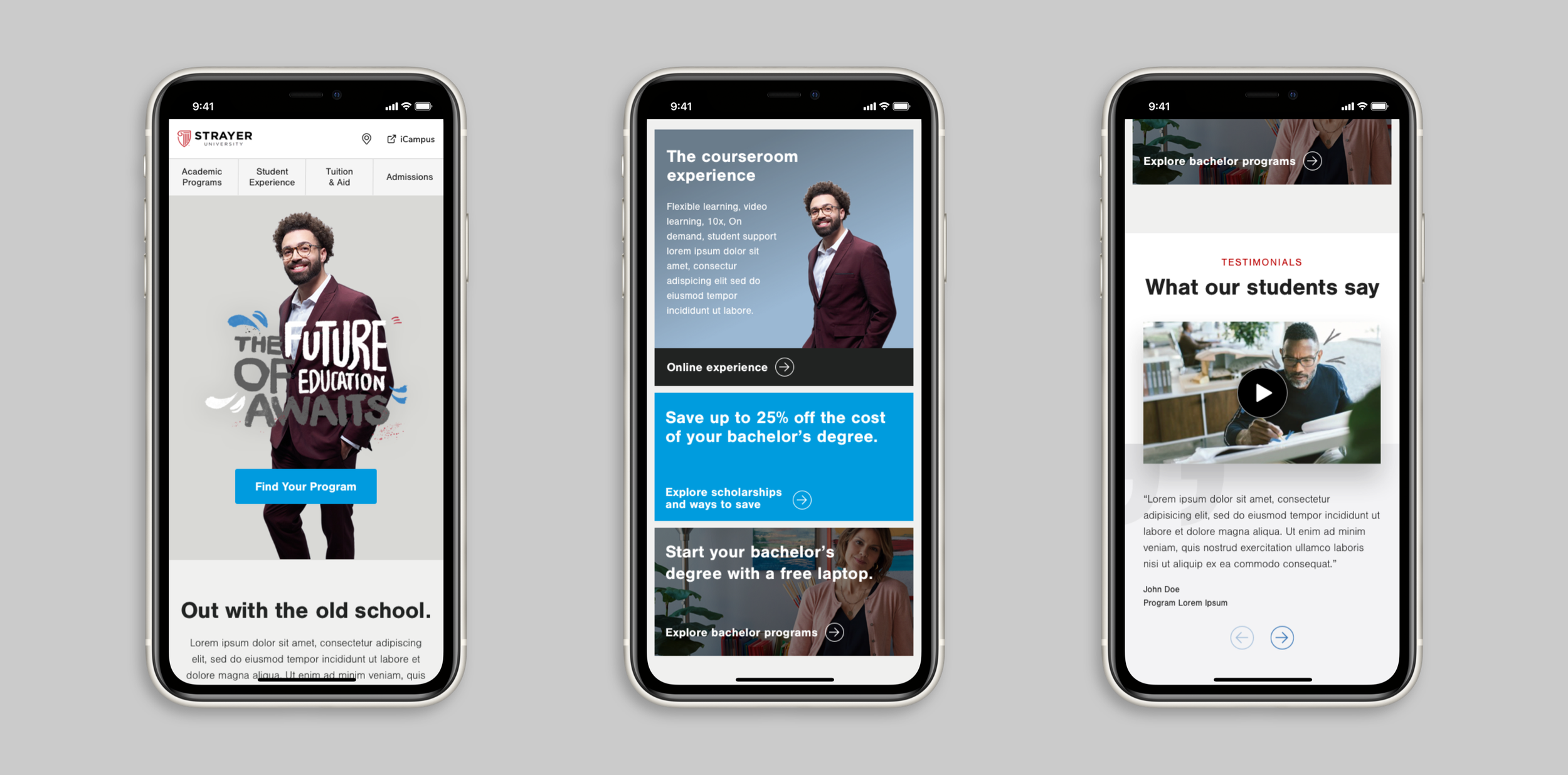 Strayer University — Derek Huber