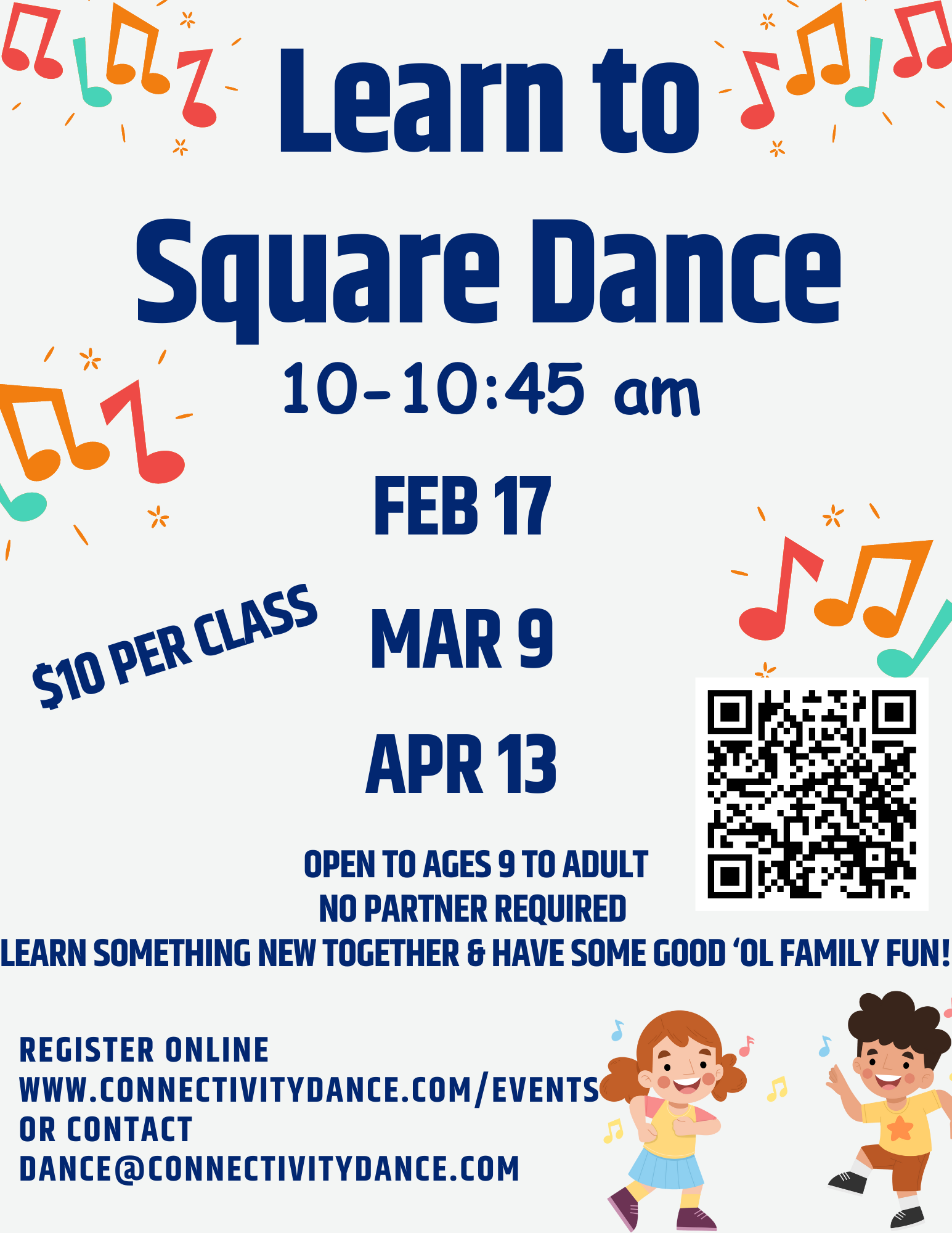 Member Event - Learn Square Dancing with Connectivity Dance — Downtown ...