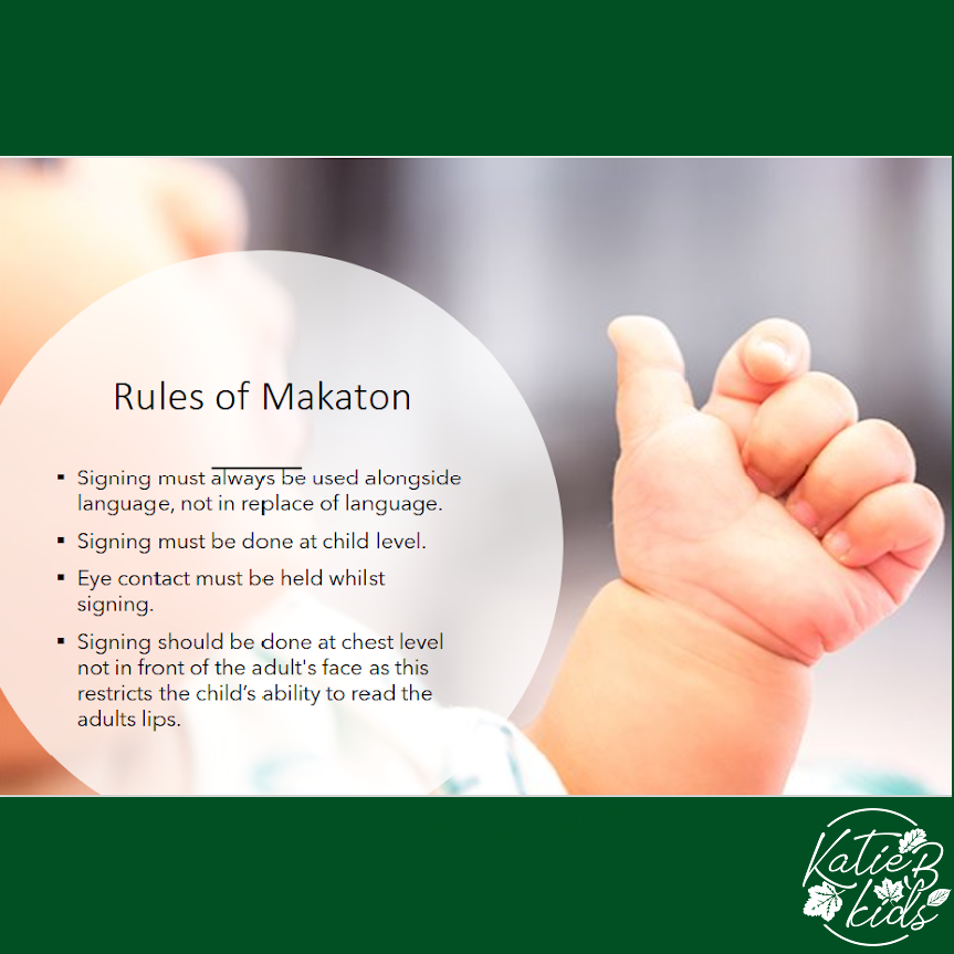 Makaton — KatieB Kids - Nursery Dartford - Childcare