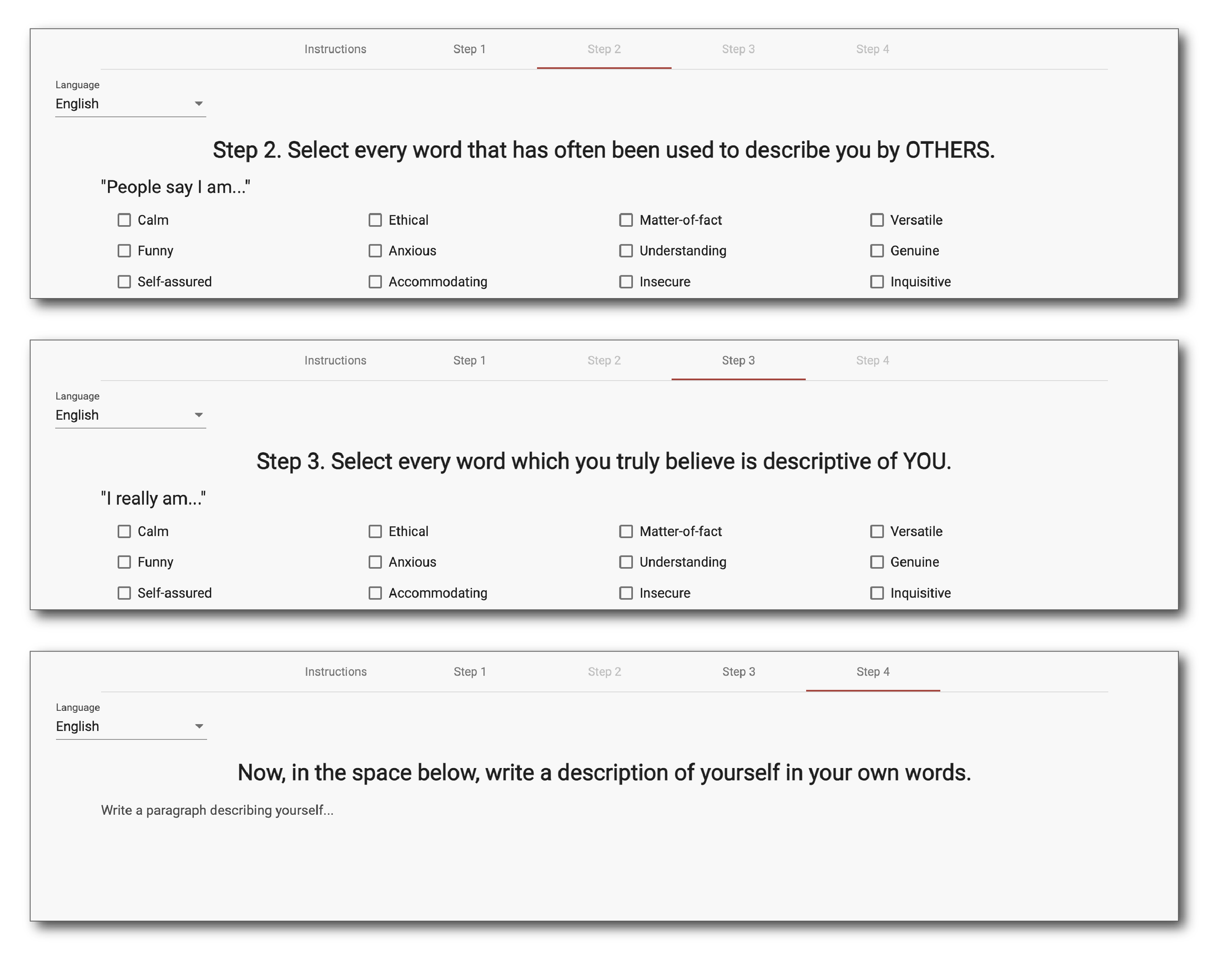 AVA Behavioral Assessment — AVA Assessment