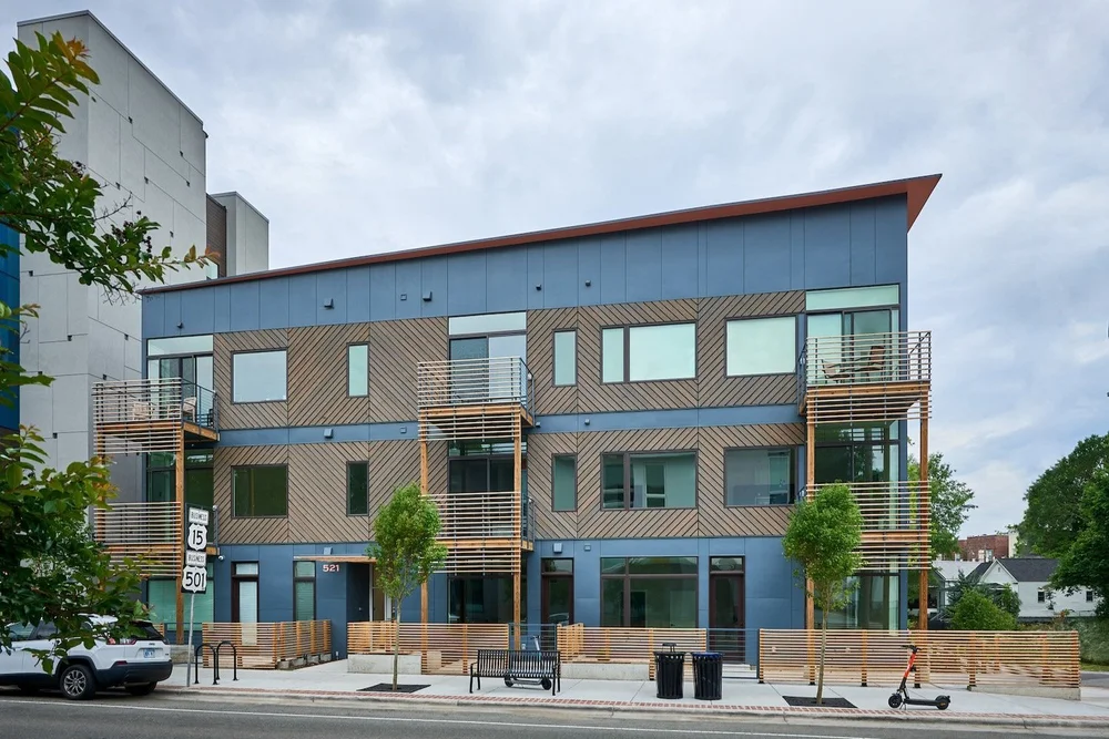 modern architect Durham North Carolina; restaurants, small multifamily ...