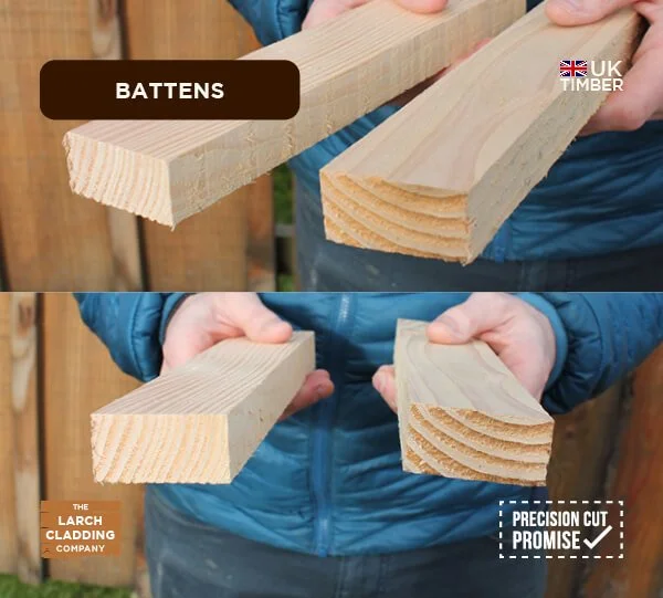 Bespoke cut timber — The Larch Cladding Company
