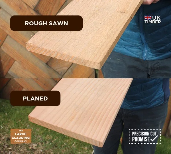 Bespoke cut timber — The Larch Cladding Company