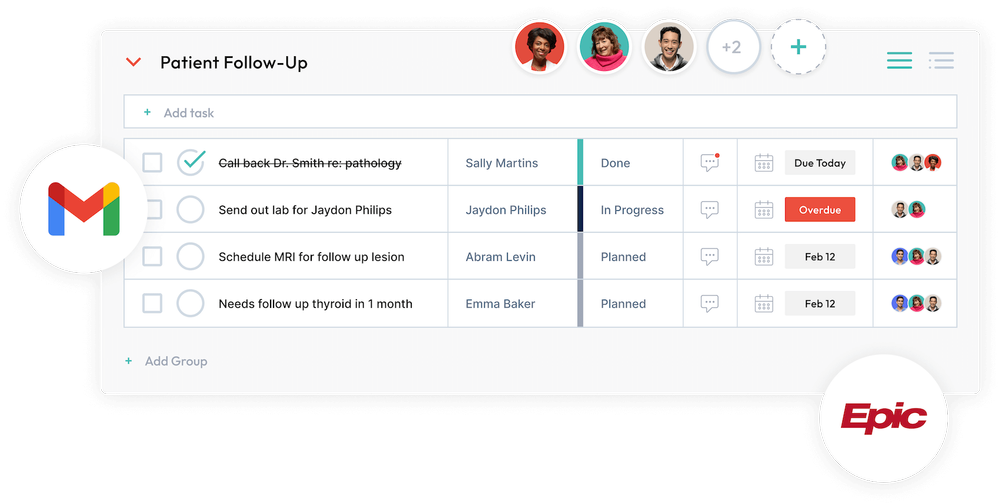 Healthcare To-Do Lists & Task Management | Dock Health