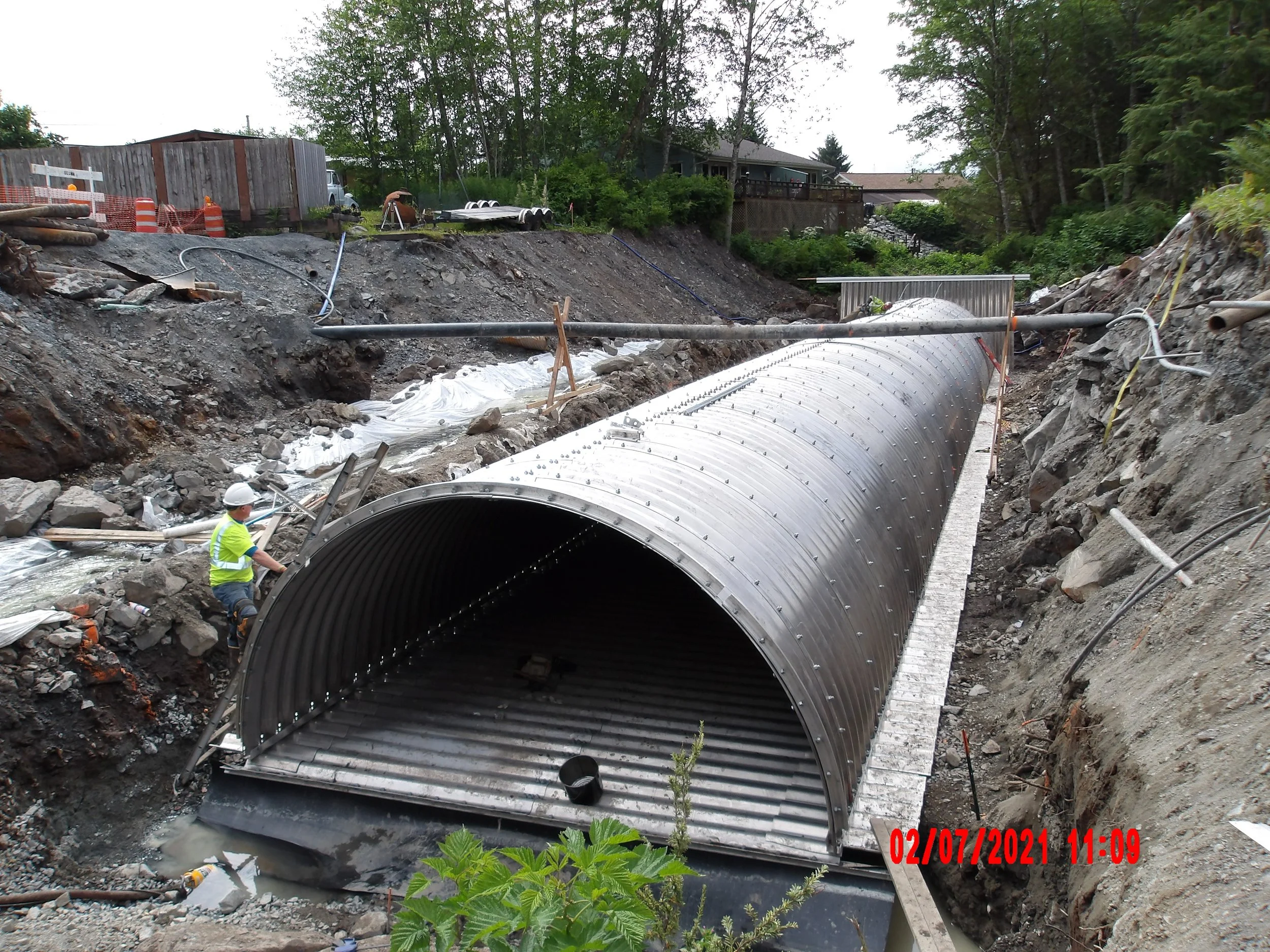 Peterson Creek Fish Passage Culvert Improvements — Professional and ...