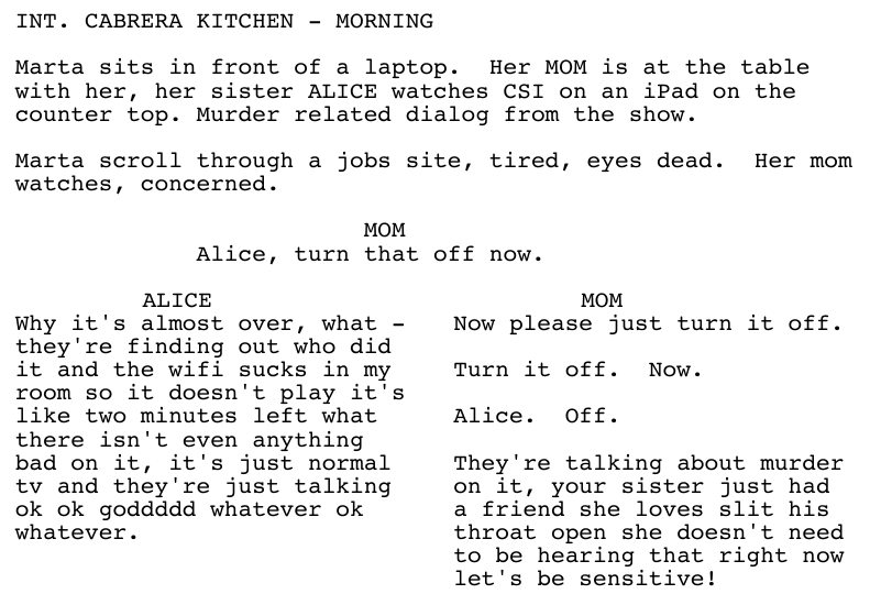 Razor-Sharp with a Twist: A Knives Out Script Analysis