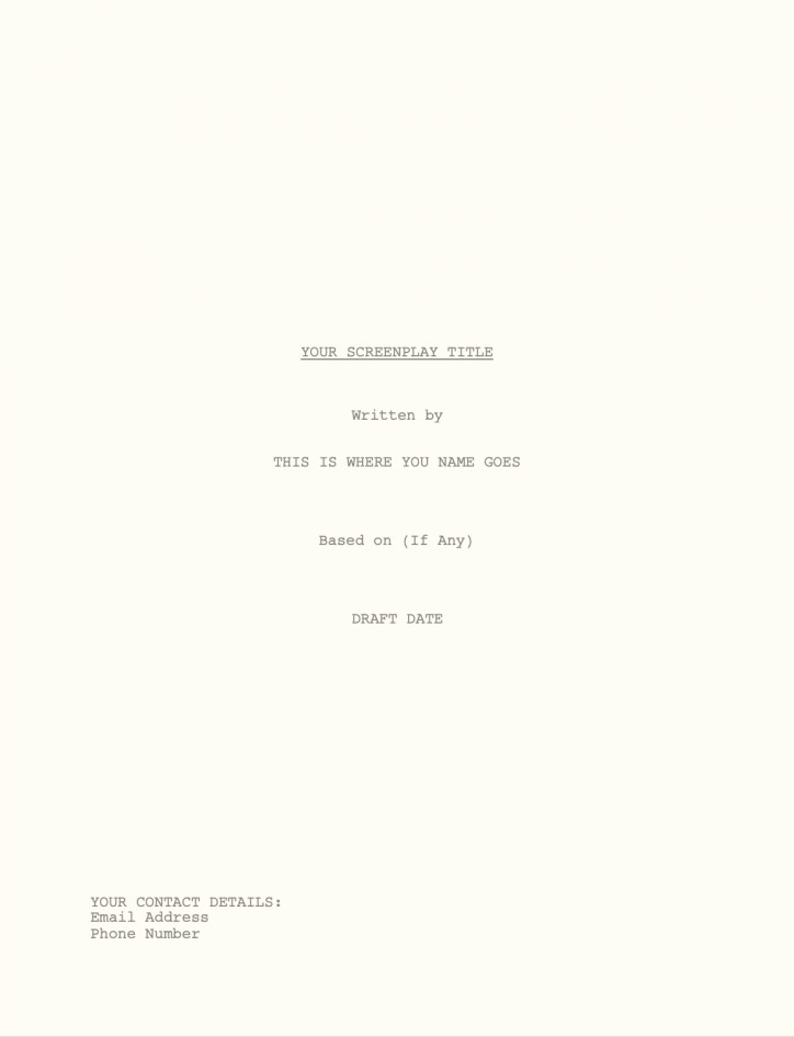 How to Read a Script: A Beginner's Guide