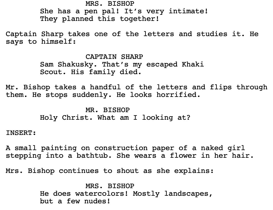 Moonrise Kingdom Script Analysis: A Quirky, Crayon-Drawn Ode to ...