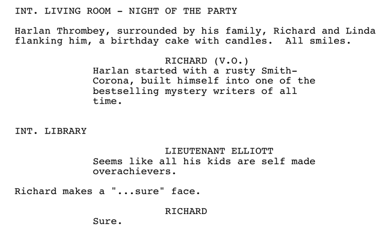 Razor-Sharp with a Twist: A Knives Out Script Analysis