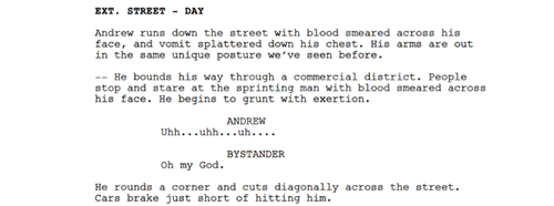 Script Beginning: Writing Your First Script Page