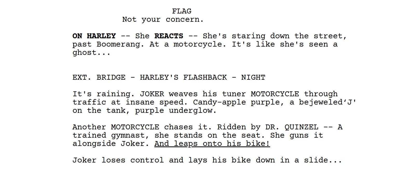 How to Make Your Flashbacks Count