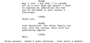 Razor-Sharp with a Twist: A Knives Out Script Analysis