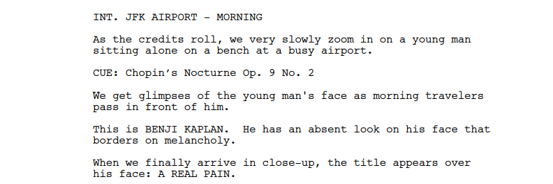 WHY ‘A REAL PAIN’ MUST WIN BEST ORIGINAL SCREENPLAY