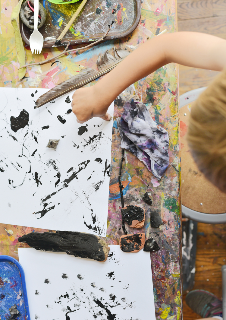 Art projects for the home studio: FOUND OBJECT PRINTS! | Scribble Art ...