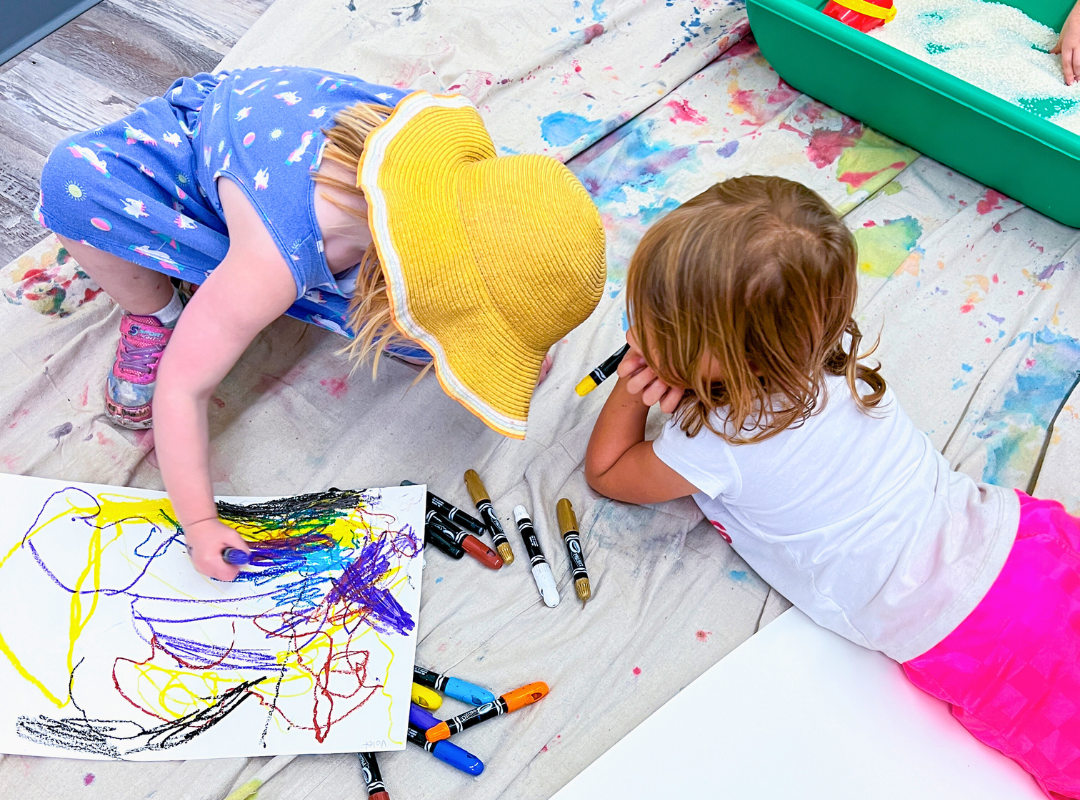 Pre-Scribbler Camp in Riverdale, NYC (3-4yo) | Scribble Art Workshop
