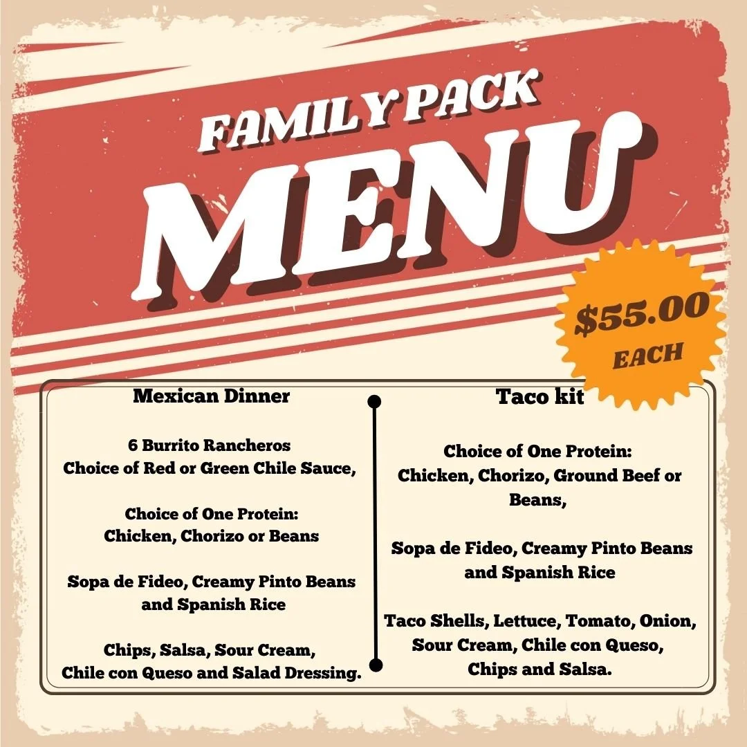 Menu 1 — Gramma Mora's