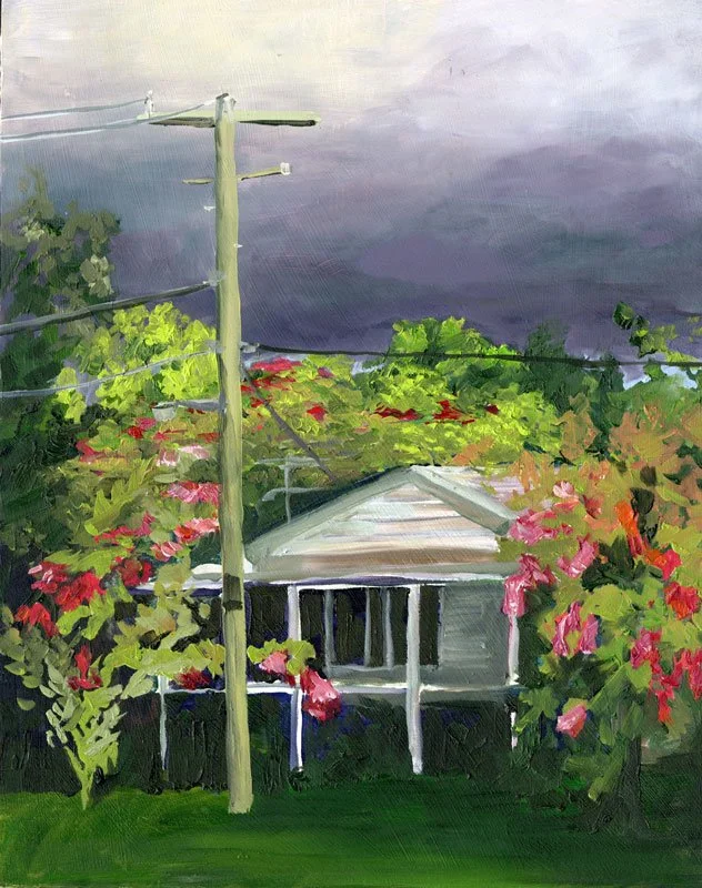 current art exhibition — Wild Canary Botanical Bistro