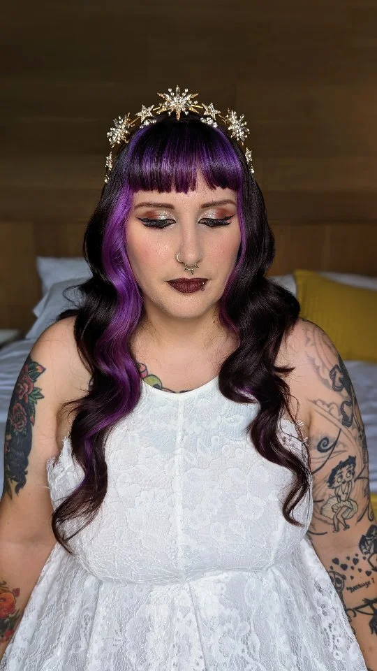 Flamingo Amy Wedding Hairstyling