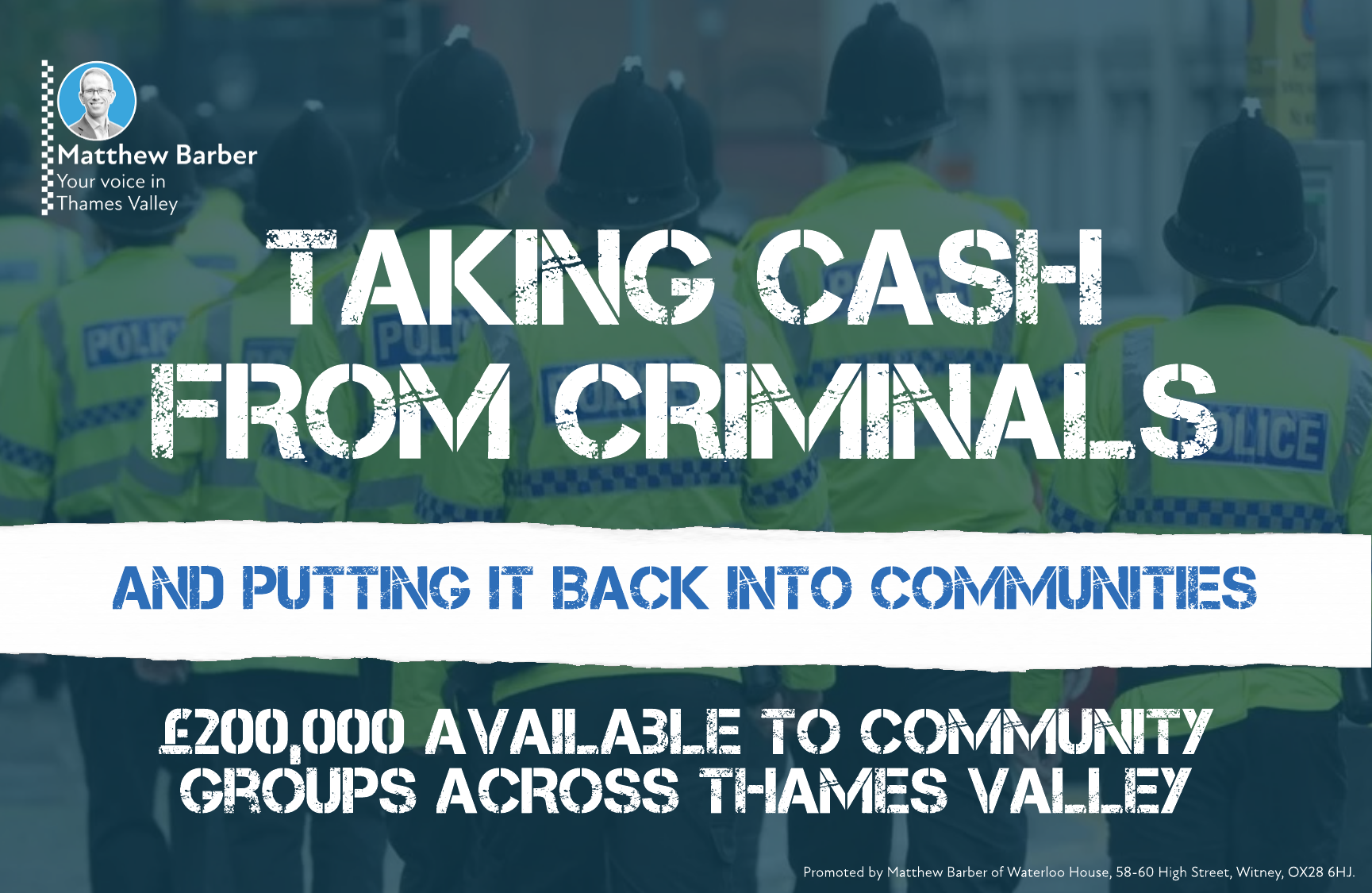 Matthew Barber - Police & Crime Commissioner for Thames Valley