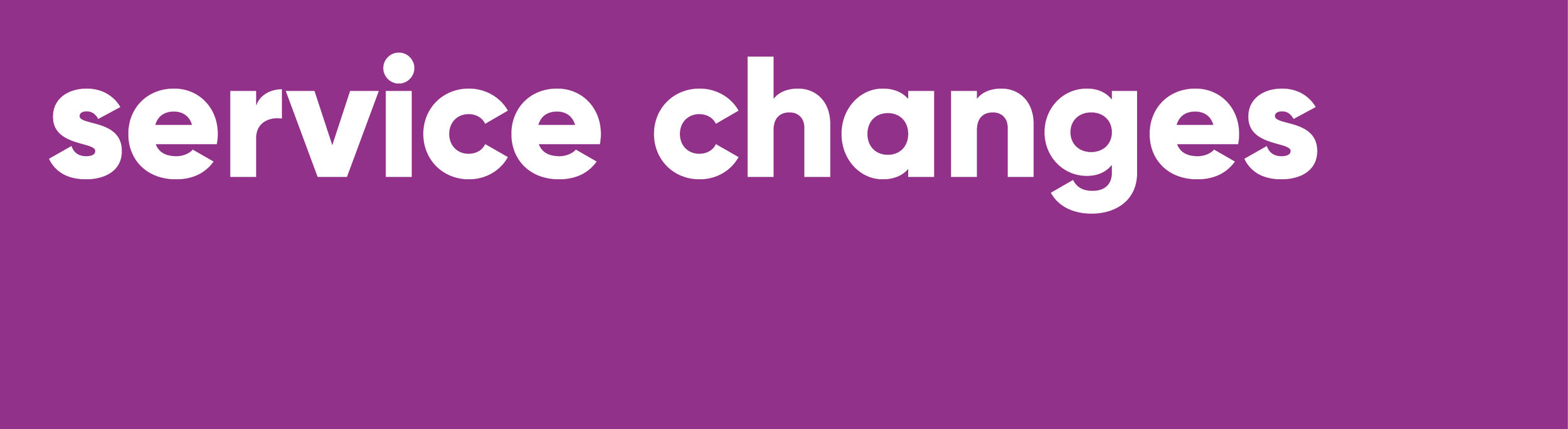 service changes — Leicester Buses