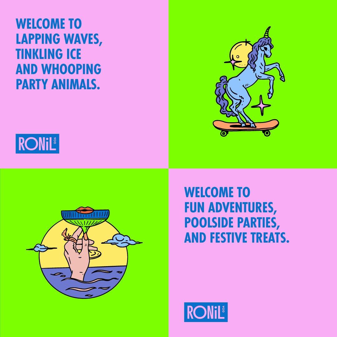Branding for Ronil Goa, a JdV by Hyatt Hotel — Hue & Why