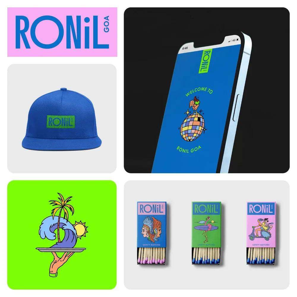 Branding for Ronil Goa, a JdV by Hyatt Hotel — Hue & Why