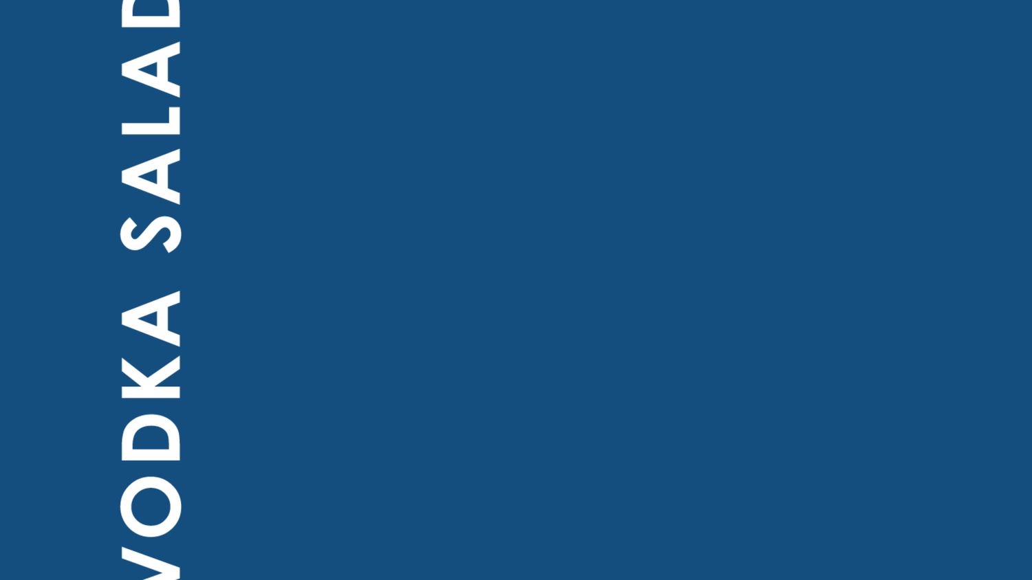 Vodka Salads — Vodka Salad