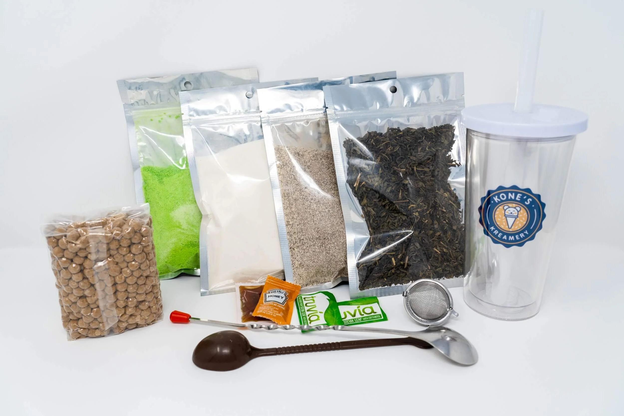 Boba Tea Starter Kit Make Your Own Bubble Tea Kones Kreamery Boba Boba Tea Starter Kit Make Your Own Bubble Tea Kones Kreamery Boba