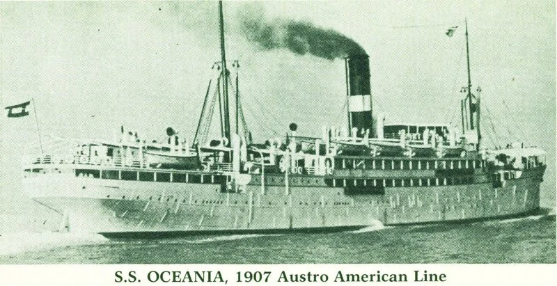 Austro-Americana Line — Austria in USA