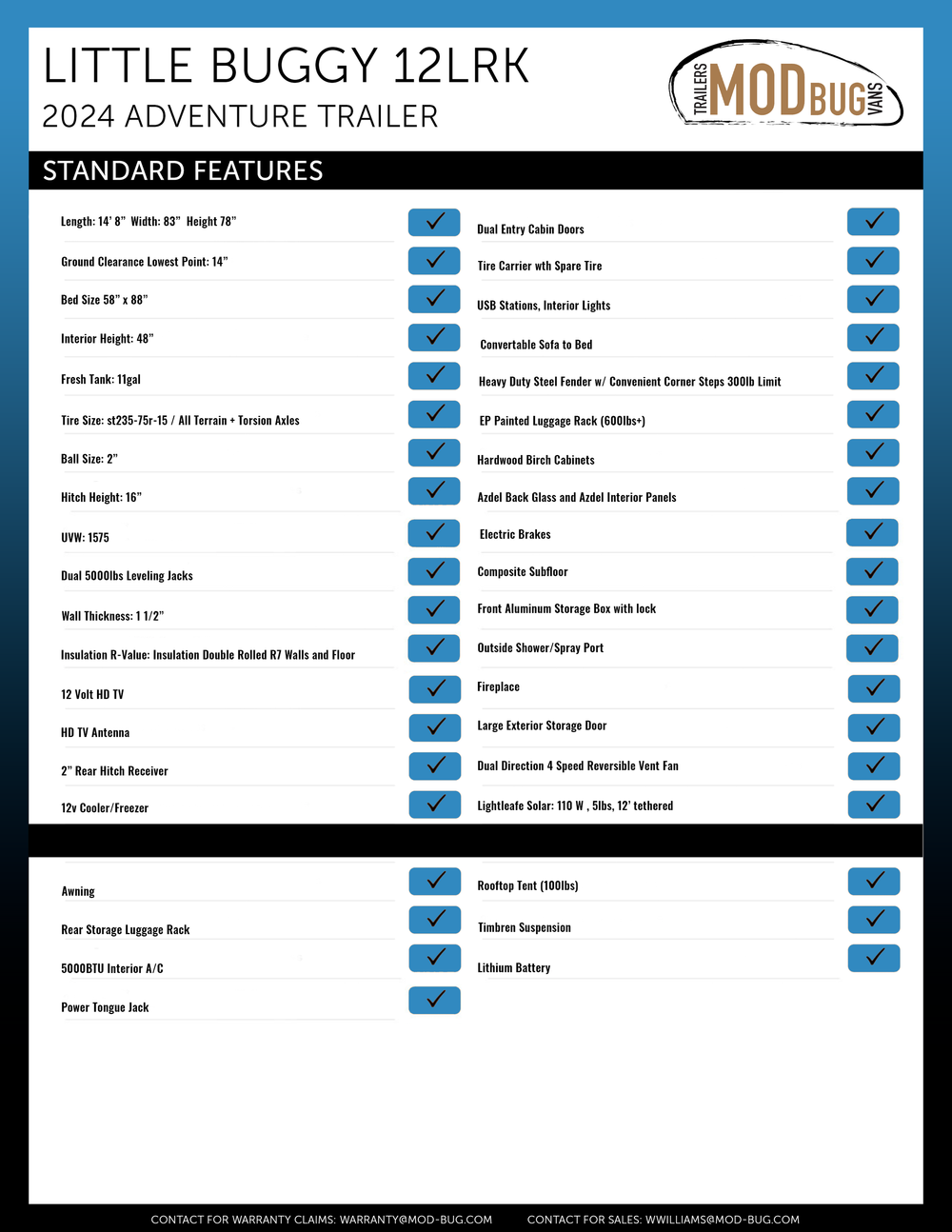 Little Buggy 12LRK — Modern Buggy