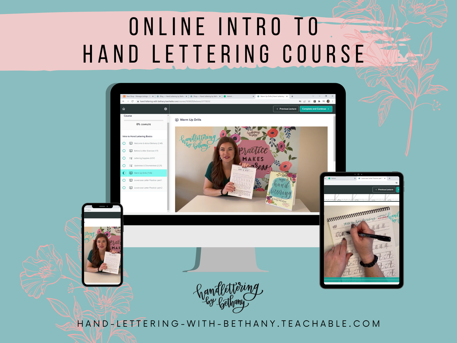 Hand Lettering by Bethany