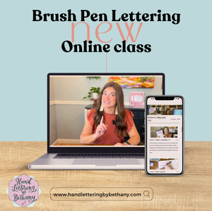 Hand Lettering by Bethany