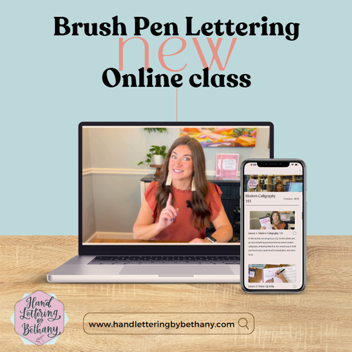 Hand Lettering by Bethany