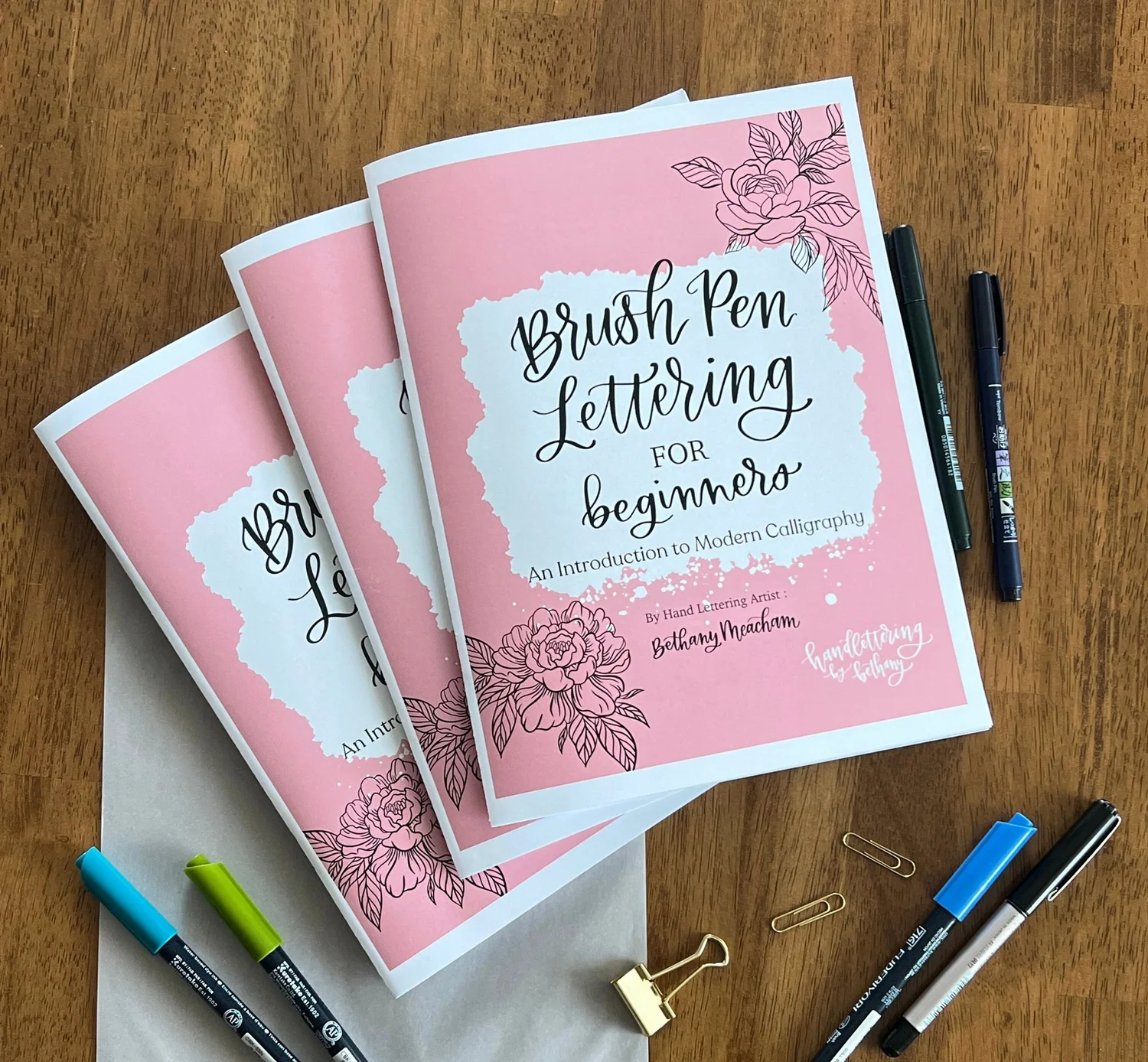 Lettering Workbooks — Hand Lettering by Bethany