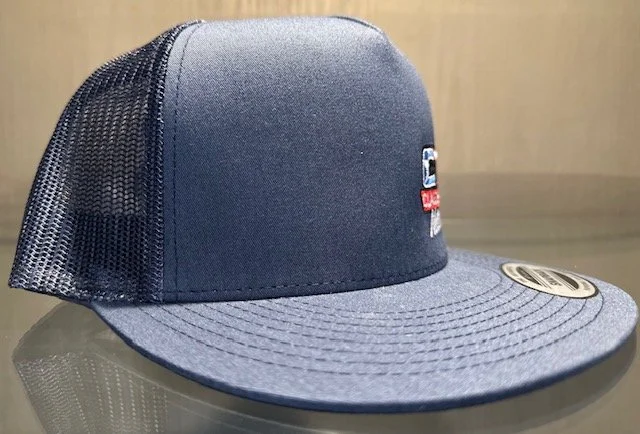 H14 CTN RETRO LOGO CENTERED - FLAT BILL - BLACK / WHITE/BLACK — Classic ...