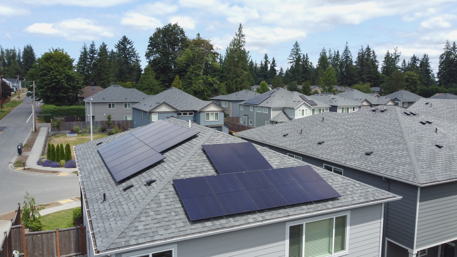 Rooftop Solar Panel Projects — Washington Solar