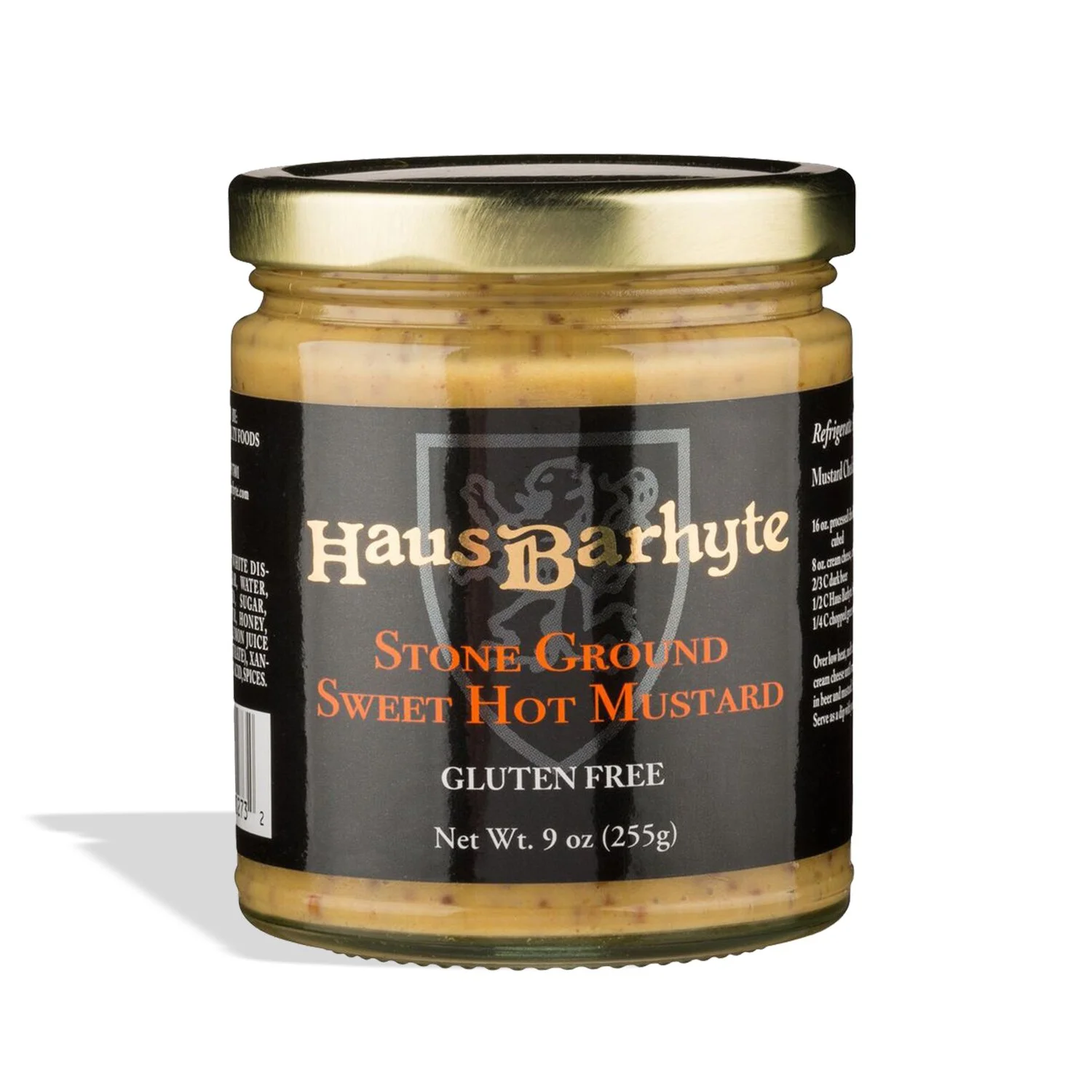 HAUS BARHYTE STONE GROUND SWEET HOT MUSTARD — Suzie's