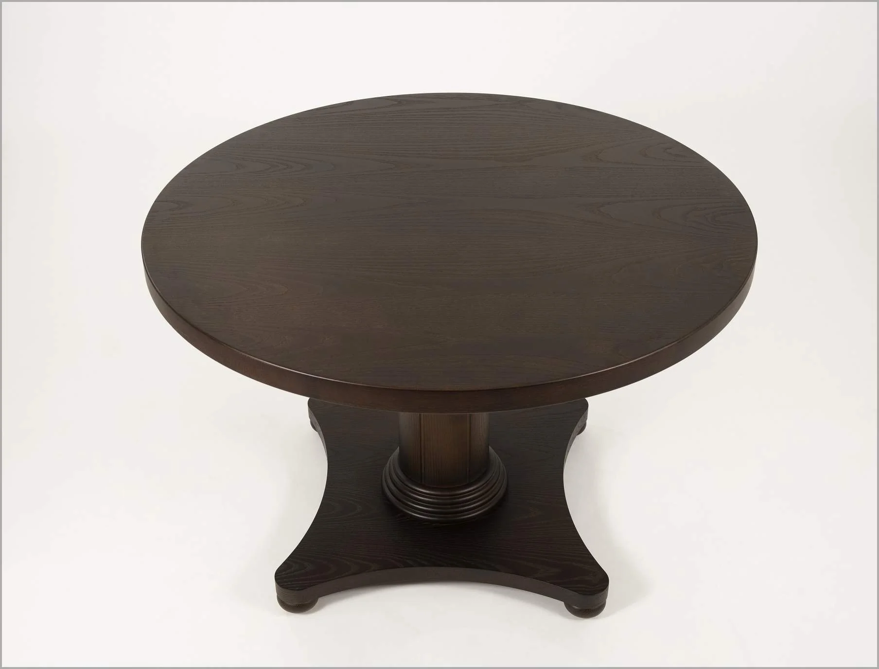 CDT304 | Custom Round Pedestal Dining Table — Wharton Hunt