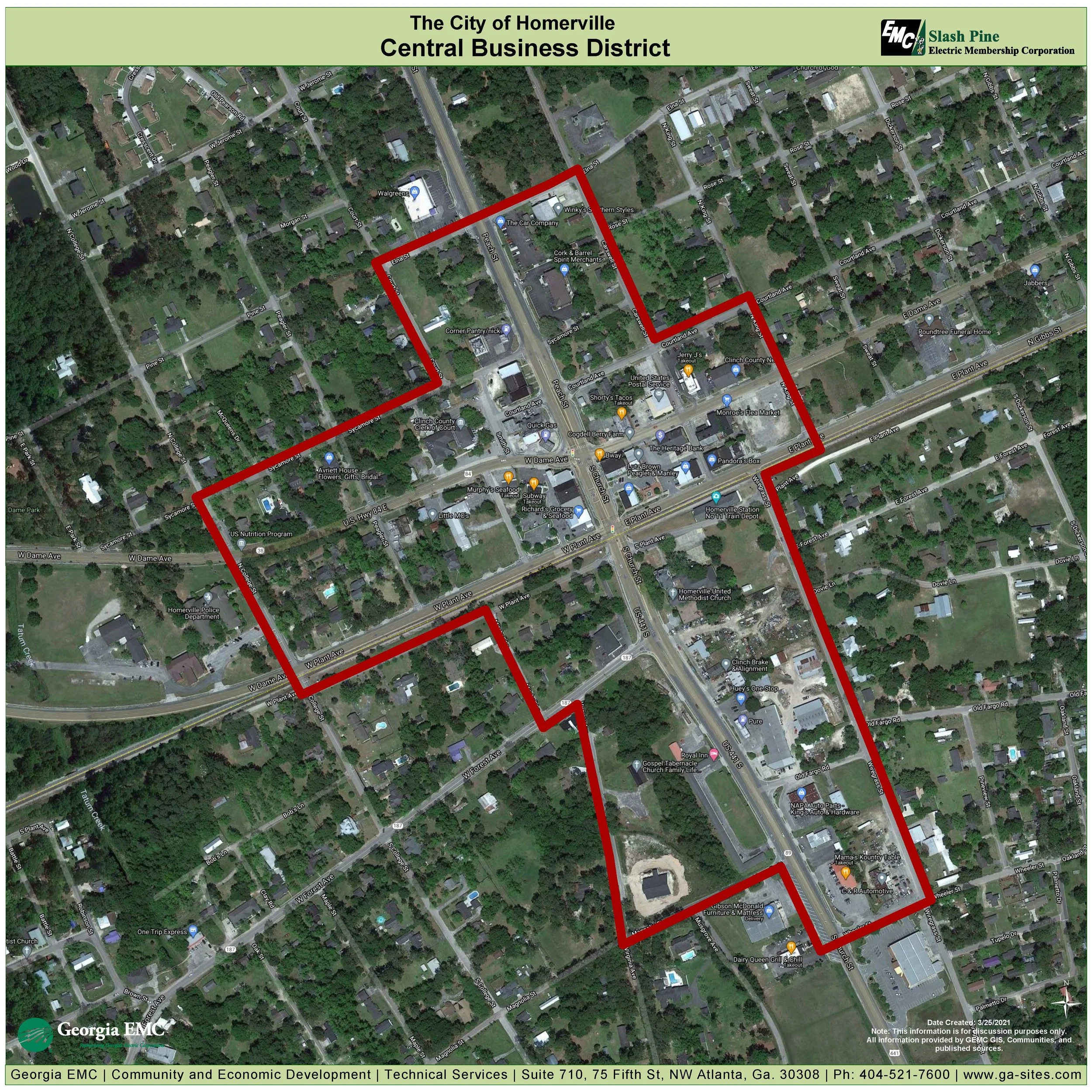 Services 4 — Homerville DDA