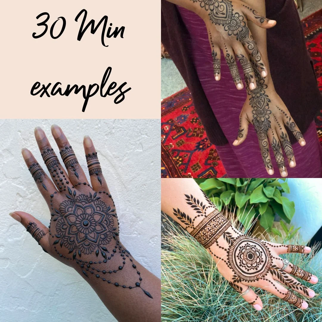 Book a henna appointment — SARAHENNA